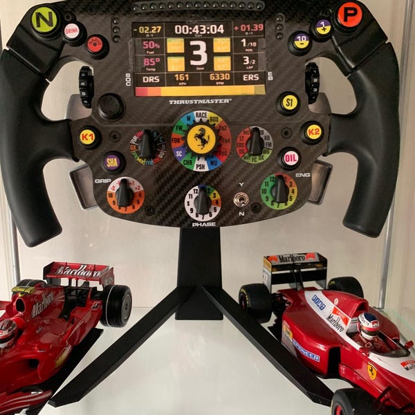 Thrustmaster Racing Wheel Wall Mount Quick Release Wheel Holder Sim ...