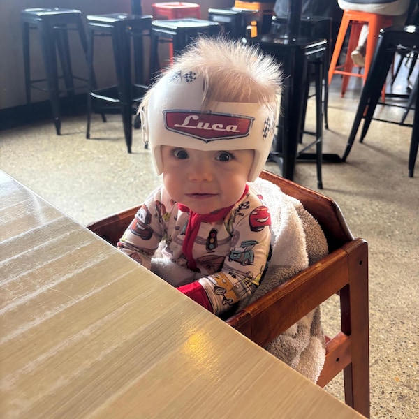 Custom Design Doc Band Decoration Decals, Stickers, Cranial Helmet ...