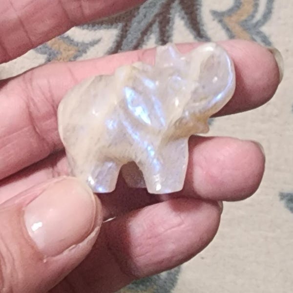 High Quality Flashy Skeletal Moonstone Crystal Bracelet 11 Mm - Etsy