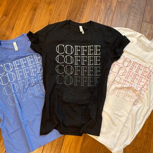 Coffee Please, Cute Coffee Shirt, Coffee T-shirt, Coffee Lover Shirt ...