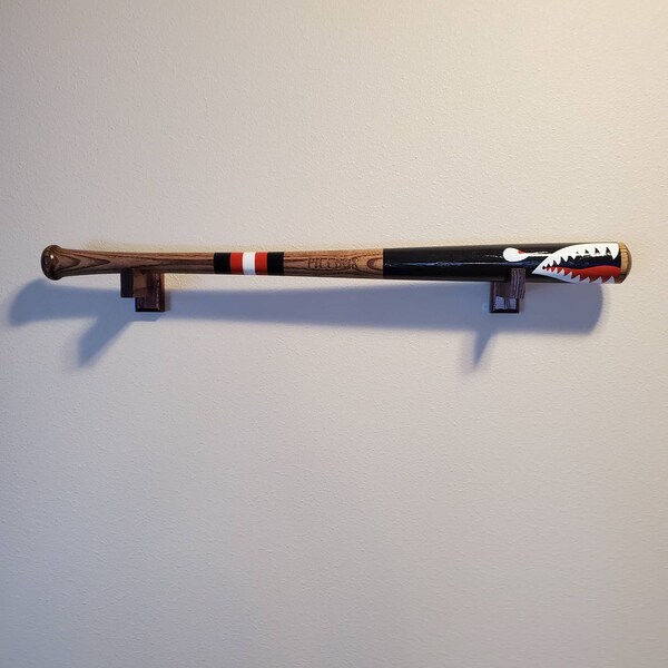 Baseball Bat Hat Rack - Etsy