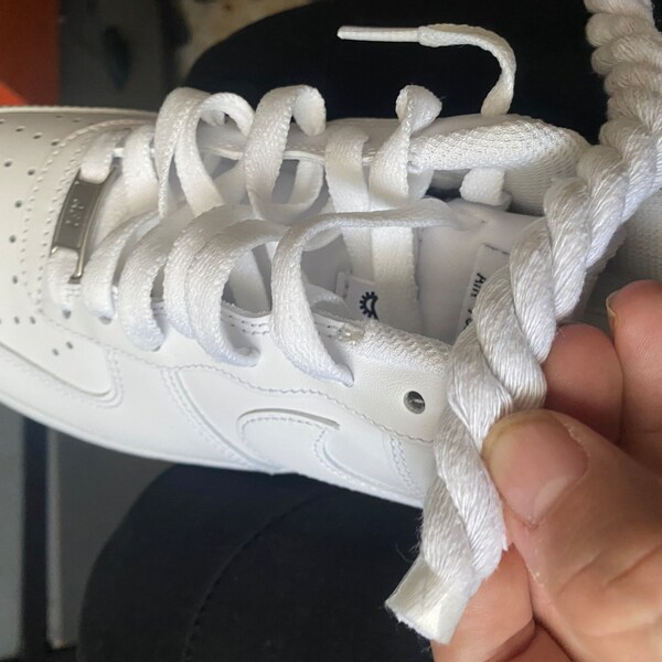 Air Force 1 ROPE LACES Custom Thick Laces Air Force 1, Rope Laces for ...