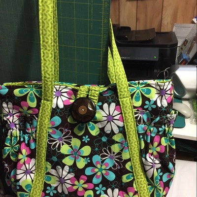 Original Satchel Tote Bag PDF Sewing Pattern Instant Download Makes a ...