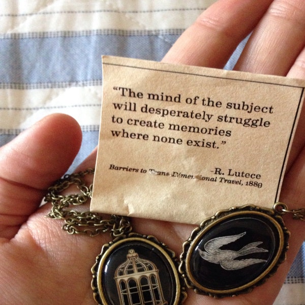 Bioshock Infinite Bird/cage Necklace - Etsy UK