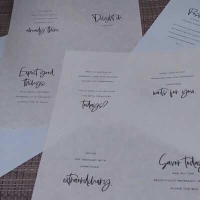 Encouragement Postcard Set of 24, Happy Mail Postcards, Inspirational ...