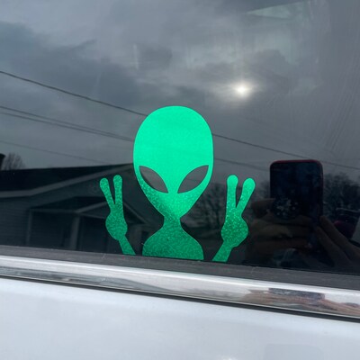 Alien Decal, Alien Decals, Alien Sticker, Alien Stickers, Alien Stuff ...