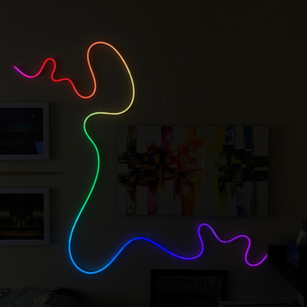 LED Strip Light | Long Neon Light | Customizable Neon Light | DIY LED ...