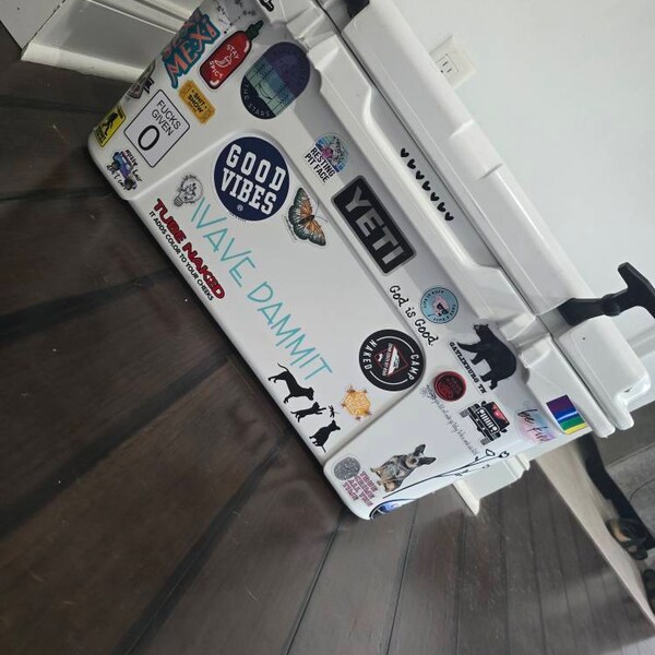 Custom "wave Dammit" Decals| Fits Jeep Wrangler, Suv's, 4x4, Offroad ...