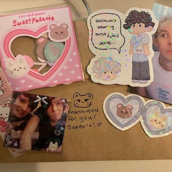 DAY6 Denimalz Calico Critter Sticker - Etsy