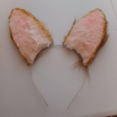 Cow Ear Pattern for Making Faux Fur Costume Ears Animal Ears - Etsy