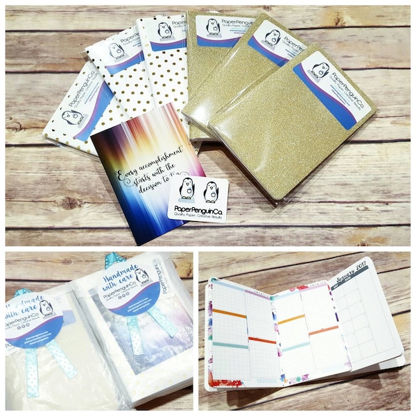 3 BOOK BUNDLE Midori Insert Weekly Calendar A5 Regular Wide B6 Personal ...