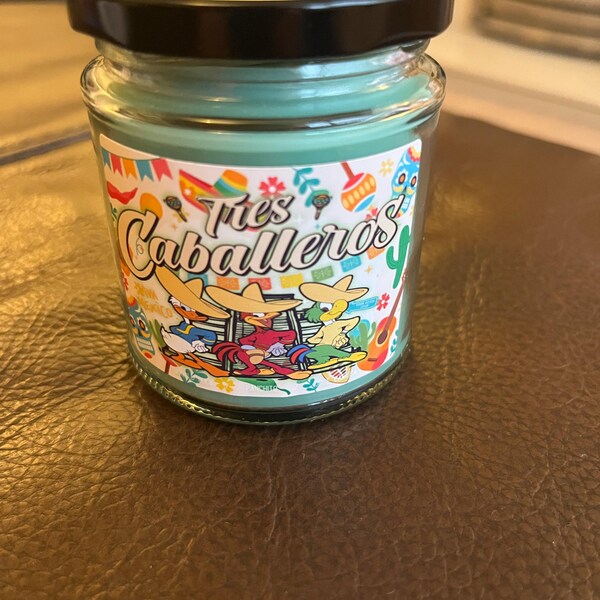 Gaston’s Tavern Cinnabon 8 Oz Glass Candle Jar , Disney Inspired Candle ...