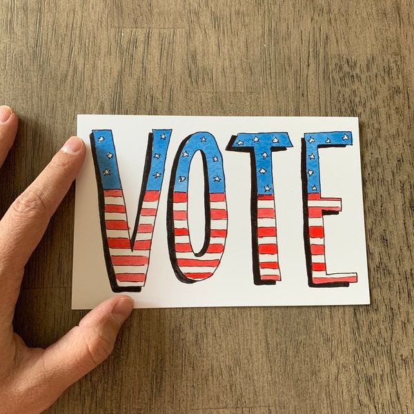 VOTE Postcards 2024 | Voter Turnout, 2024 Election, 2024, Presidential ...