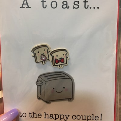 Wedding Toast Cards, Engagement Card, Funny Wedding Card ...