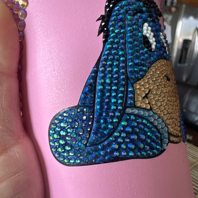 SELF ADHESIVE RHINESTONE Sheet Big Glass Crystals Jewel Sheet Applique ...