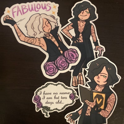 V Sticker Set - Etsy