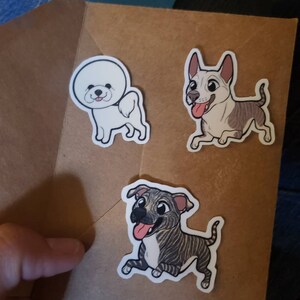 Bully Sticker Pit Bull APBT Amstaff Staffy Chibi Puppy Dog - Etsy