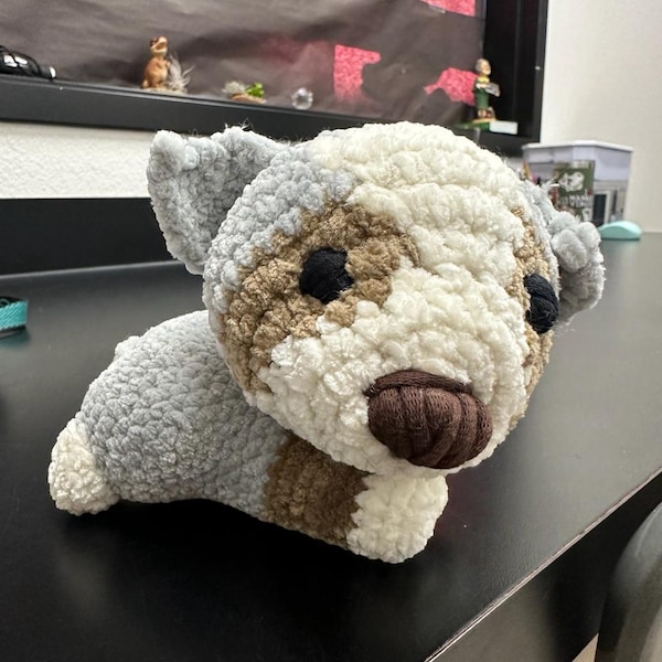 Crochet Dog PATTERN 3 in 1: Aussie Pups | Australian Shepherd | PDF ...