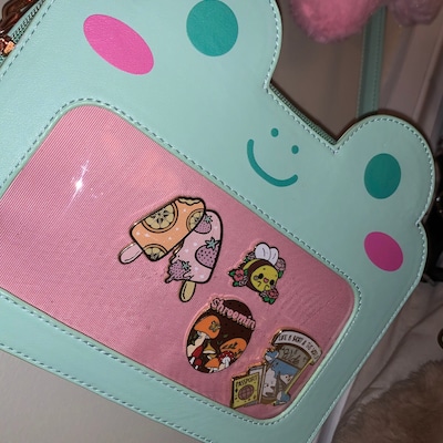 Purrito Rainbow Plated Enamel Pin - Etsy