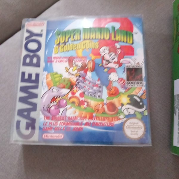 Super Mario Land 2: 6 Golden Coins Box for Game Boy Nintendo - 3 ...