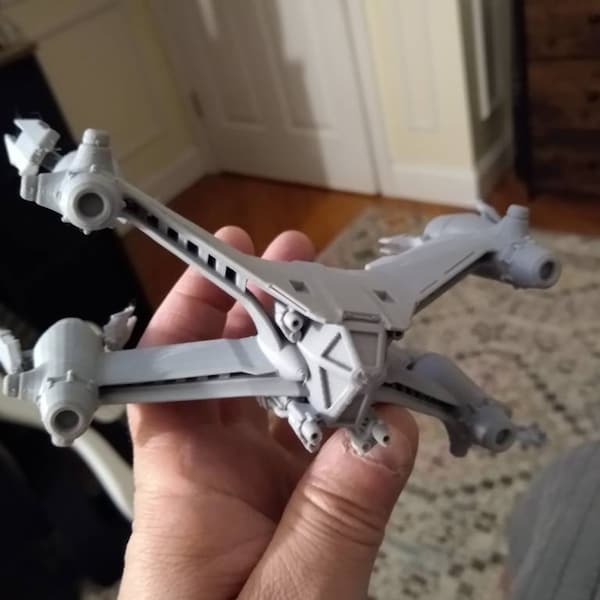 Babylon 5 Starfury Spaceship - 6" Model - SA-23E Mitchell-hyundyne Ship ...