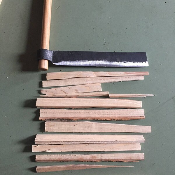 Traditionally Forged Froe, Wood Splitting Tool - Etsy