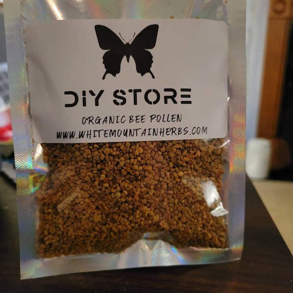 Bee Pollen, Wildcrafted Raw ~ Granules ~ All Natural Edible - Etsy