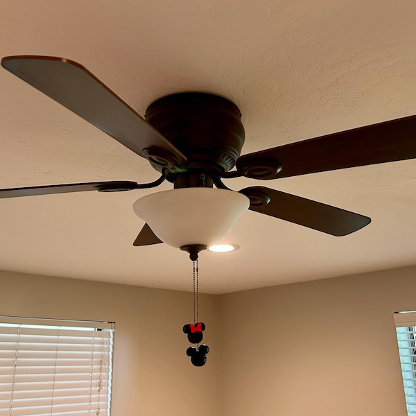 Mickey Mouse Ceiling Fan Pull | Disney Bedroom | Disney Home Decor - Etsy