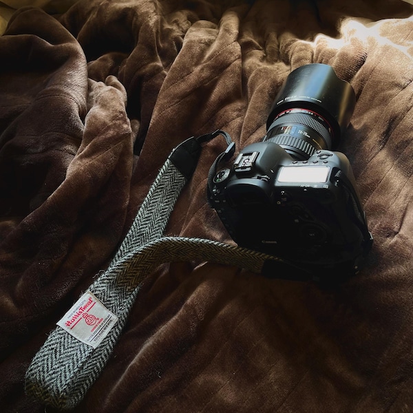 HARRIS TWEED Camera Straps - Etsy