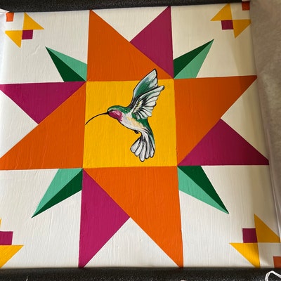 Barn Quilt Address Sign Custom - Etsy