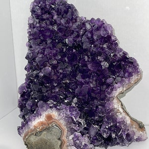 Stunning VERY LARGE Amethyst Cut Base Clusters Crystal Quartz - Etsy