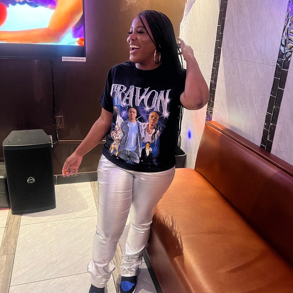 Custom Bootleg Rap T-shirt, Personalized Photo Shirt - Etsy
