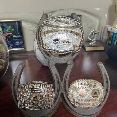 Vertical Belt Buckle Display 3-10 Buckles - Etsy