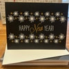 Golden New Year Folded Holiday Cards, Box of 10 - Happy New Year ...