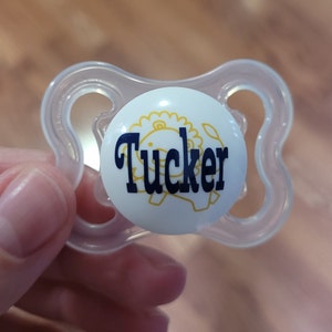 FREE SHIPPING Mustache Pacifier Decal Mustache Paci Decal | Etsy