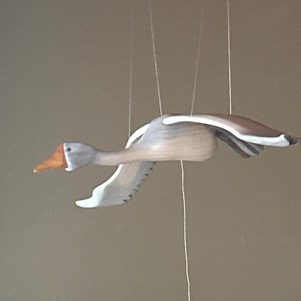 Swan Mobile Gift Swan Mobile Decor Nursery Decor Newborn Baby Decor ...