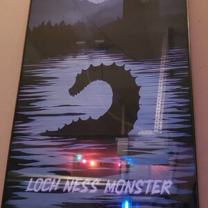 Bigfoot Art Cryptid Bigfoot Poster Sasquatch Wall Art Creature ...