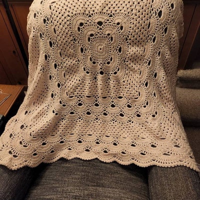 Grandma's German Shells Blanket Pattern / PDF Instant Download ...