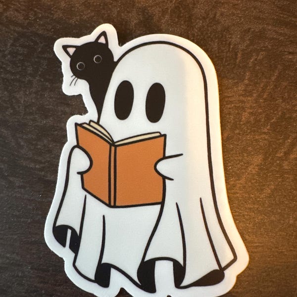 Cowboy Ghost Sticker Pack, Sticker Bundle, Halloween Cute Ghost ...