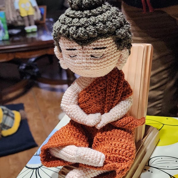 Crochet Buddha Pattern: Zen Meditation Decor (PDF Pattern) - Etsy