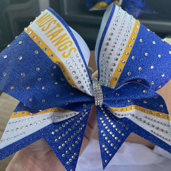 Cheer Bow Your Choice of Colors - Etsy