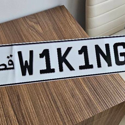 Oklahoma Flag License Plate OK State Official Flag Symbol Auto - Etsy