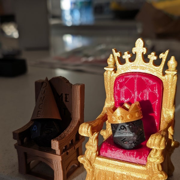 Dice Jail | Time Out Chair | Dunce Hat | Crit Crown | Lucky Throne ...