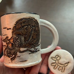 Cicada Mug Handmade Cicada Art, Pottery Mug - Etsy