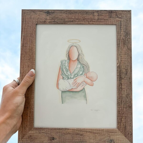 Watercolor Birth Month Flower Prints Floral Garden Collage - Etsy