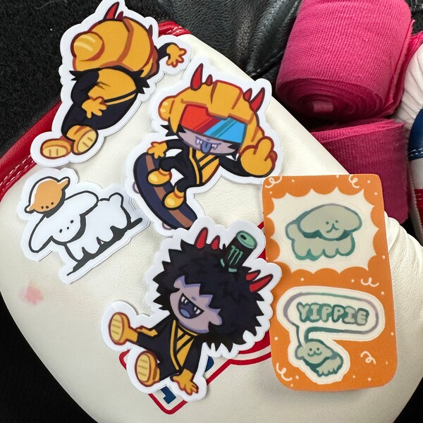 Mituna Captor Sticker Set | Homestuck - Etsy