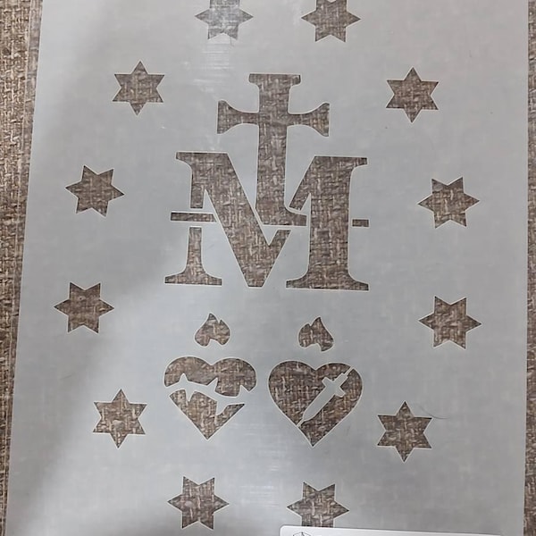 Jesus Stencil N.1 - Reusable Jesus Christ Stencil, Christian Stencil ...