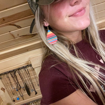 Wild Rag Green With Cactus Western Wild Rag Cowboy Western - Etsy