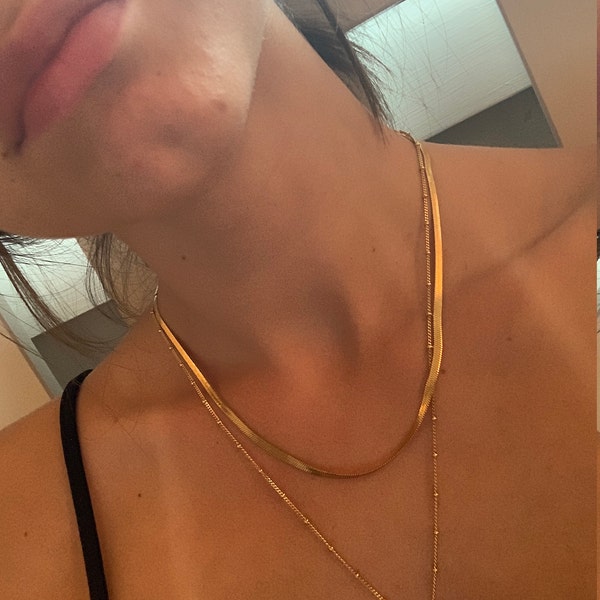 Freshwater Pearl Necklace 18K Gold Plated Waterproof 16": Pearl Choker ...