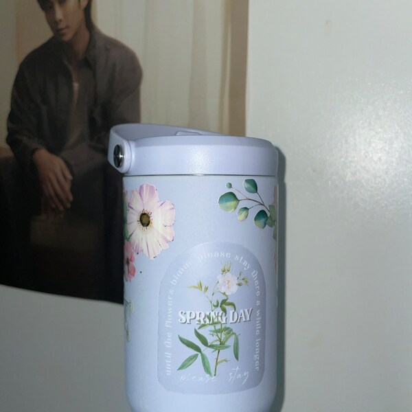 Clear Spring Day Sticker - Transparent Vinyl BTS Sticker - K-pop ...